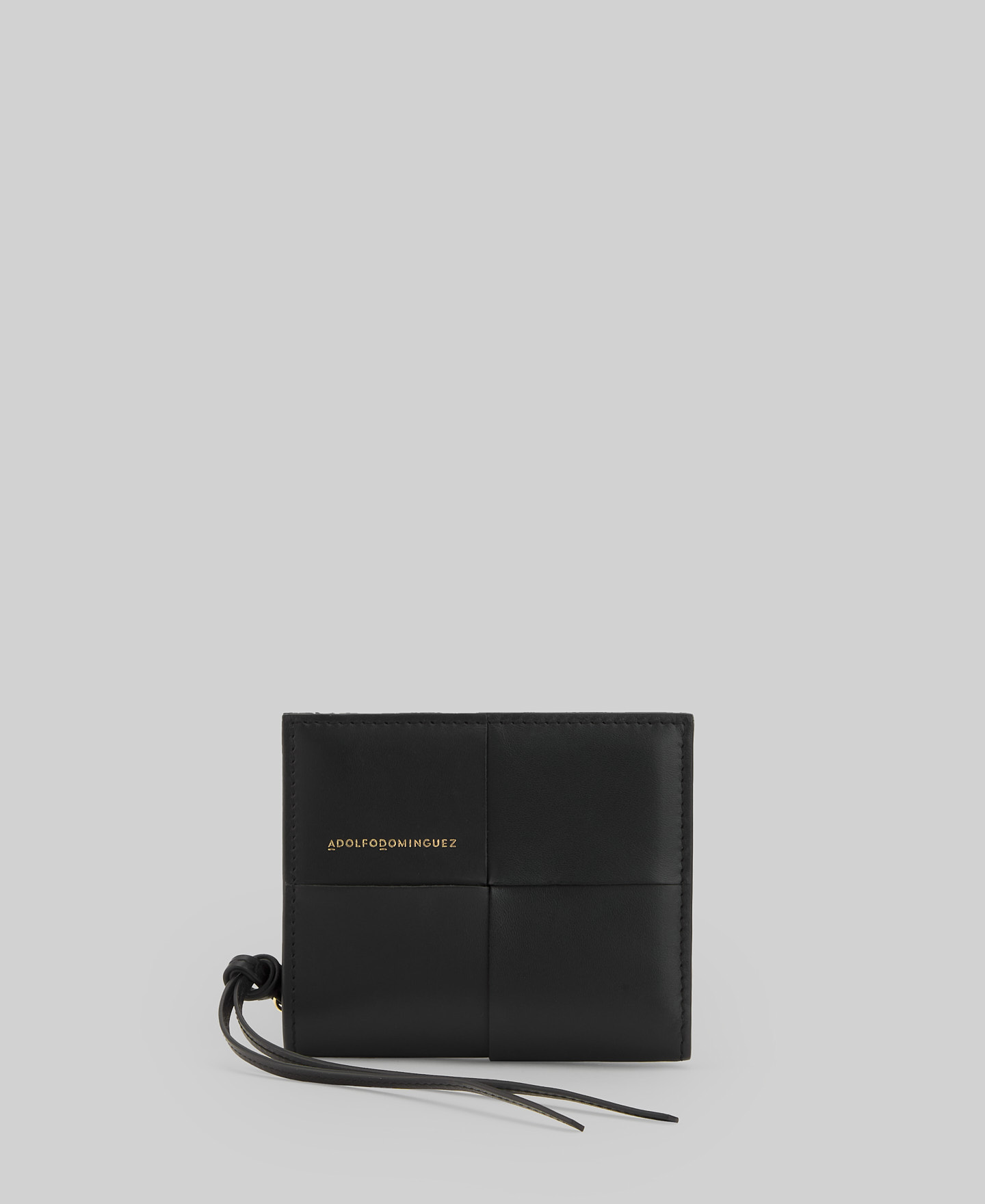 Leather braided small wallet woman | AD Europa